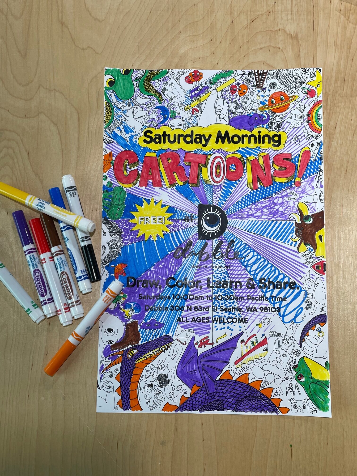 Saturday Morning Cartoons – Dabble