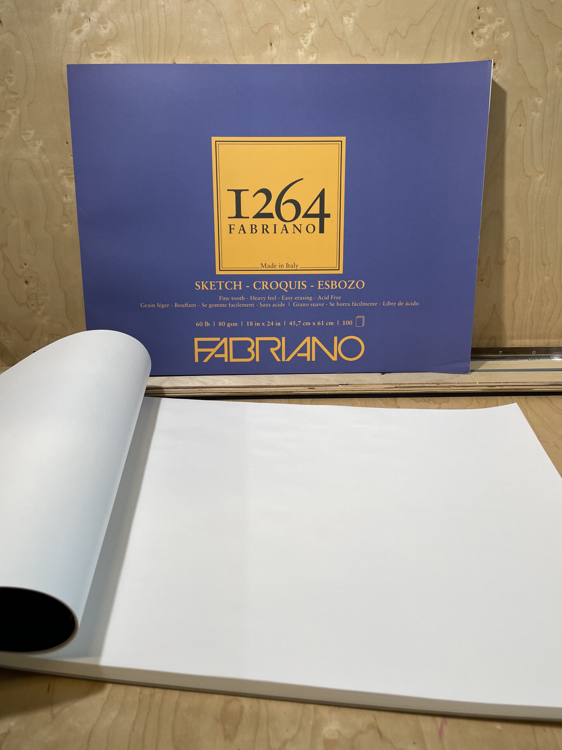 Paper: Fabriano Sketch Pad (18″x24″) – Dabble